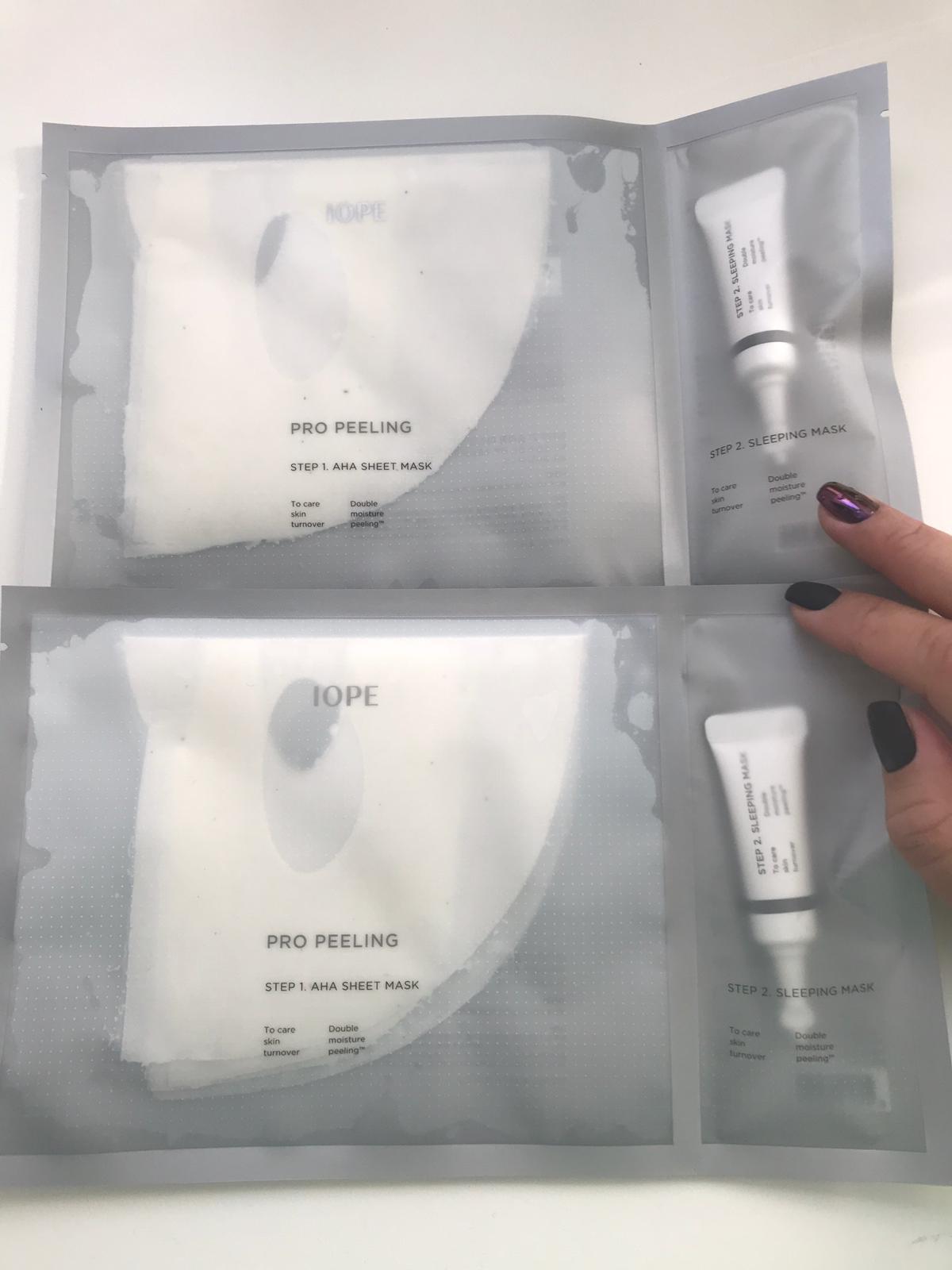 IOPE Pro Peeling Dual Mask-отзыв | Массаж лица Амстердам