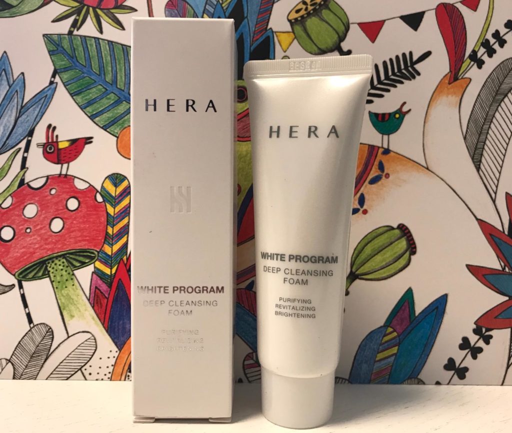 Hera White Program Deep Cleansing Foam-отзыв | Обзоры косметики