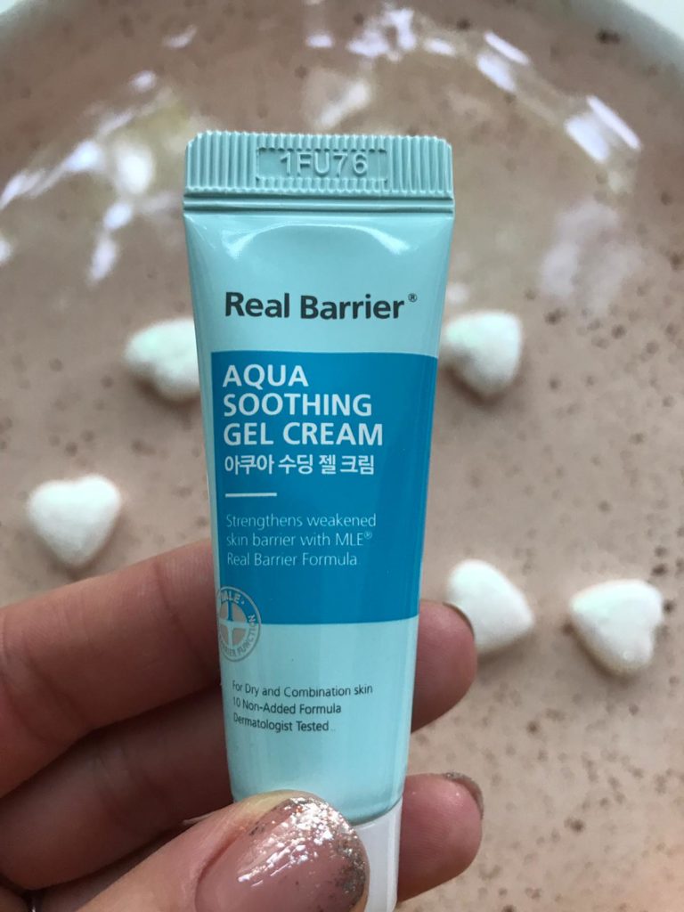 REAL BARRIER Aqua Soothing Gel Cream отзыв | Массаж лица Амстердам