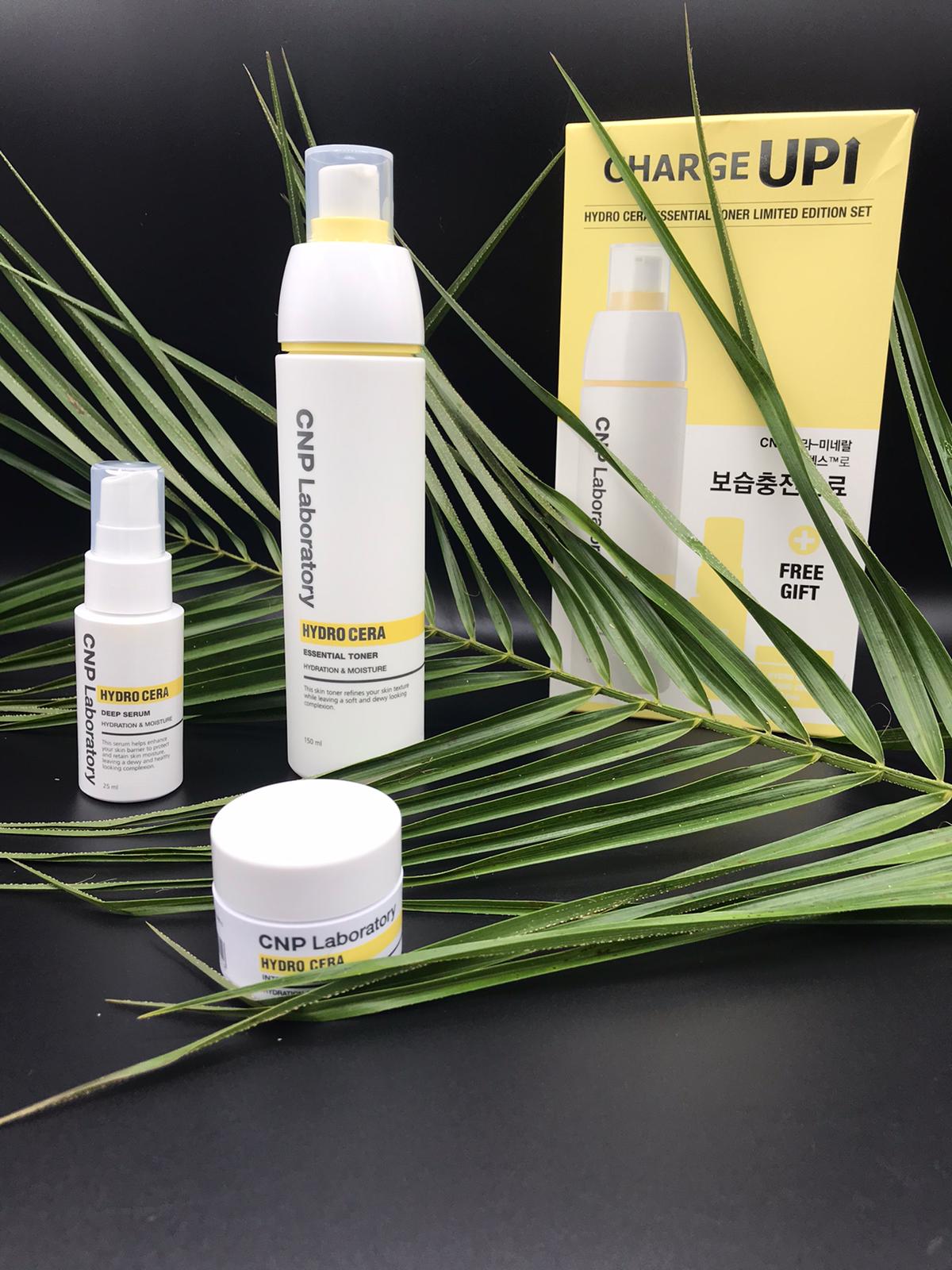 CNP LABORATORY Hydro Cera Eseential Toner/Serum/Cream отзыв | Массаж ...