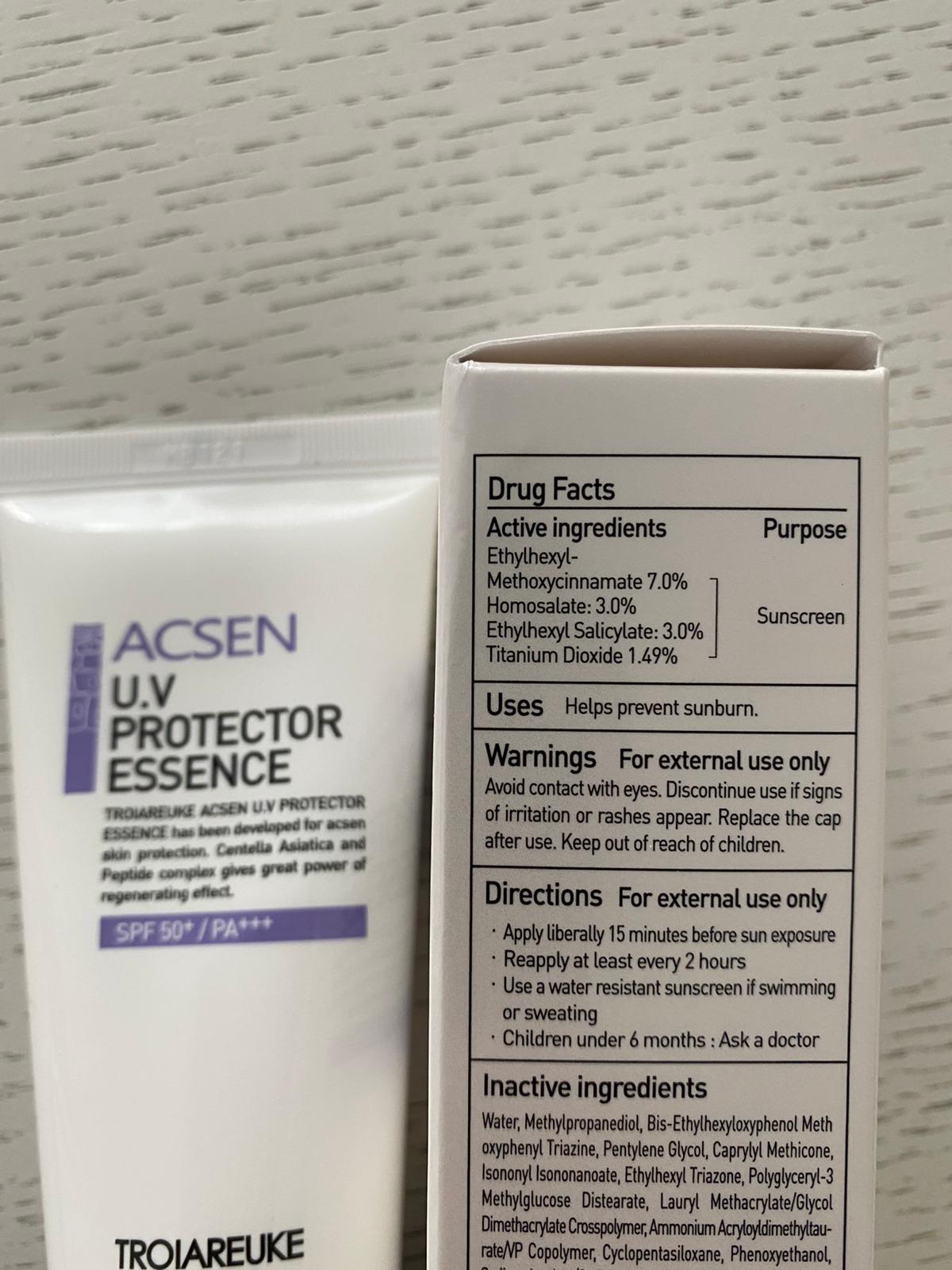 Troiareuke UV Protector Essence | Массаж лица Амстердам