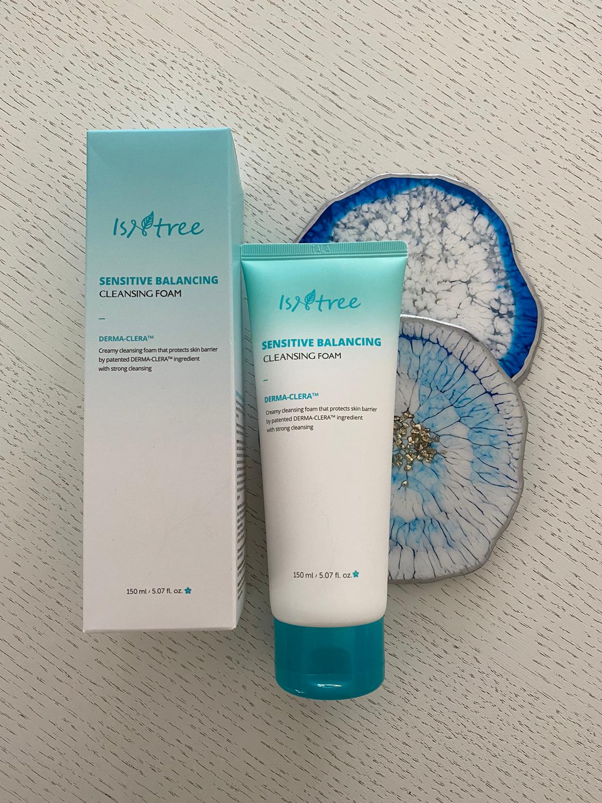 Isntree Sensitive Balancing Cleansing Foam | Массаж лица Амстердам